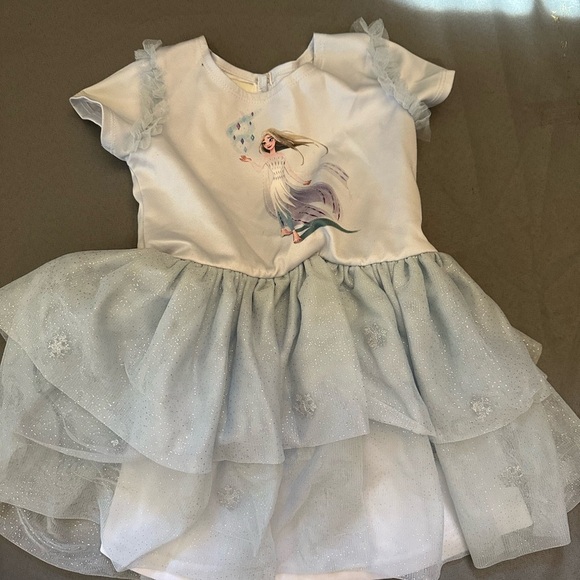 Disney | Costumes | Disney Blue And White Dance Costume Dress | Poshmark